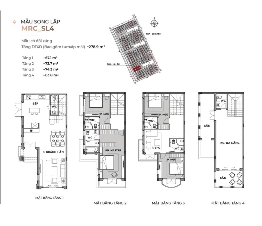 Mặt Bằng - Vinhomes Ocean Park 2